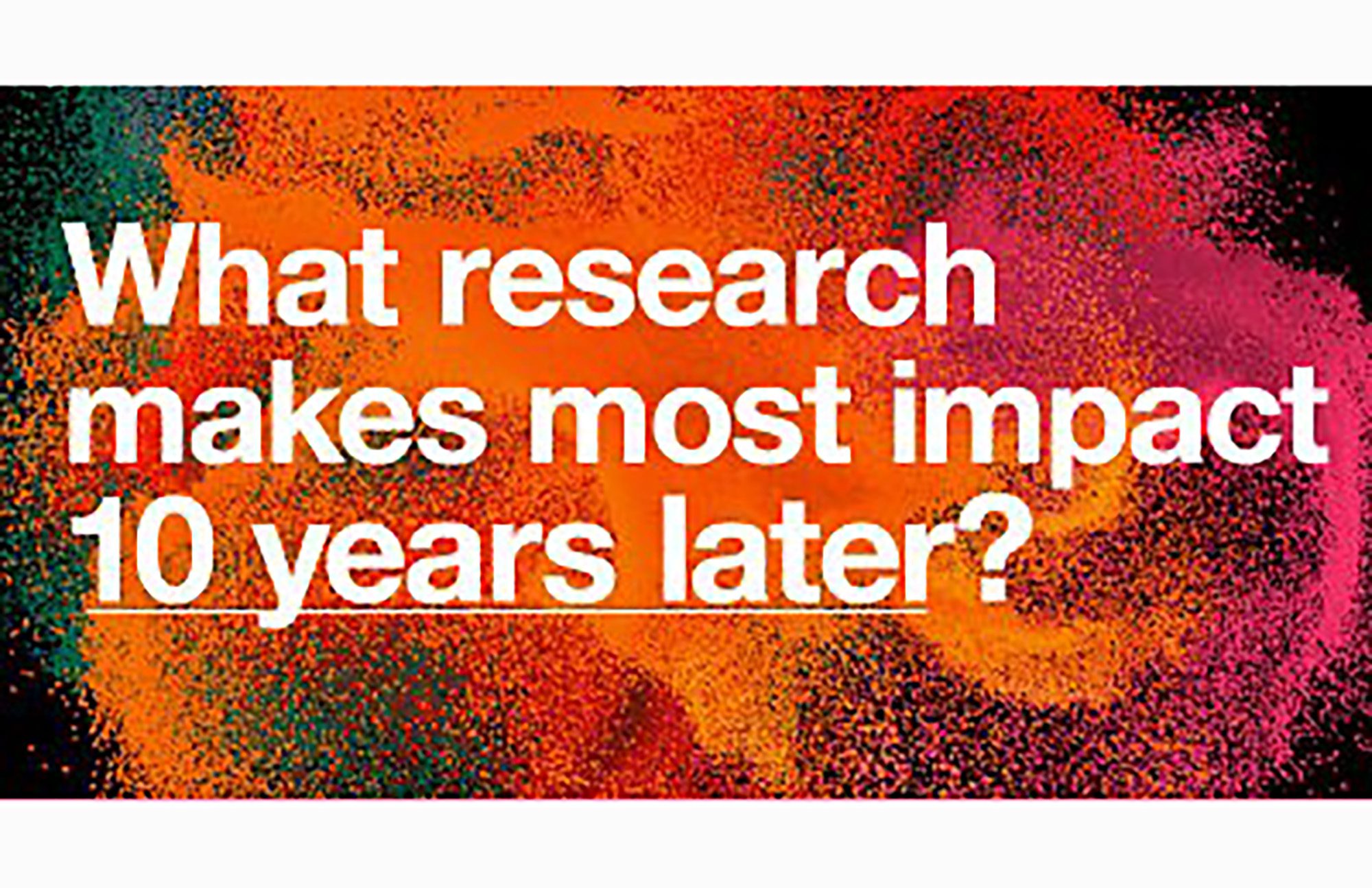 Ten-year impact award for seminal paper that questioned psychology ... Ten-year impact award for seminal paper that questioned psychology ...